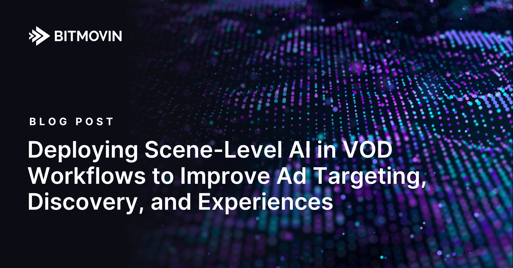 AI Scene Analysis for VOD Playback, Monetization & Discovery